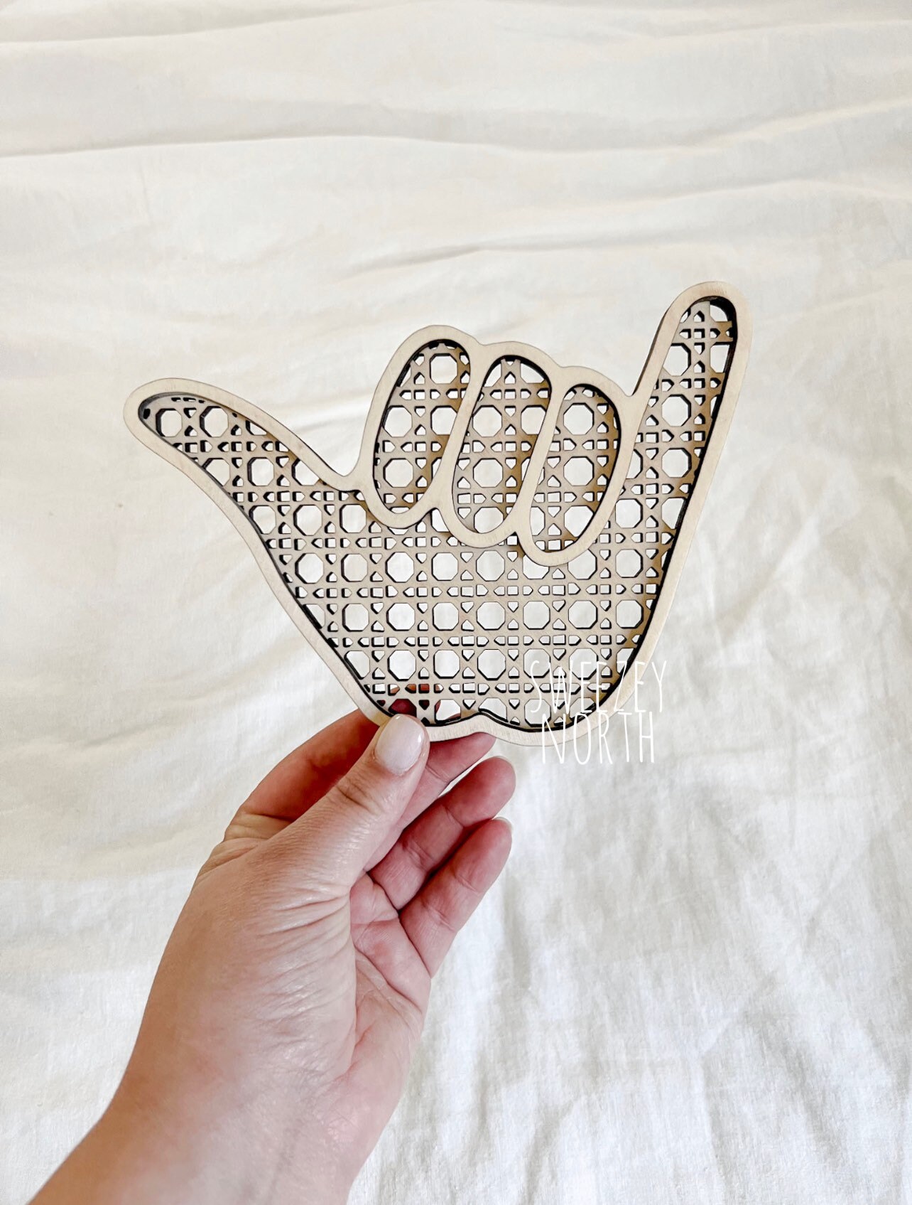Shaka Hand Cane Sign | Surfboard Decor | Surf Decor | Make Waves | Faux ...
