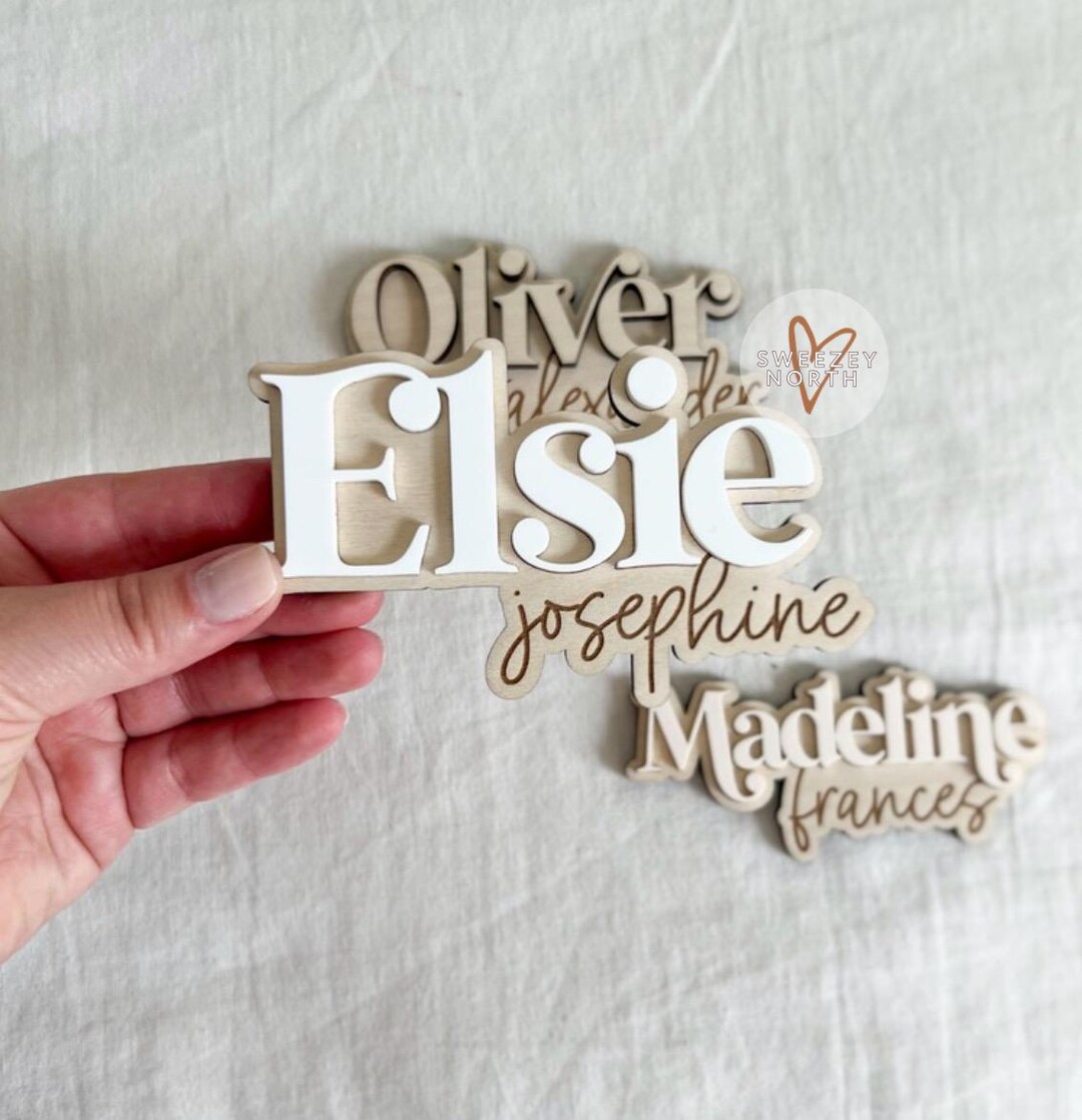 Hospital Name Announcement | Baby Shower Gift, Hospital Plaque | Baby ...