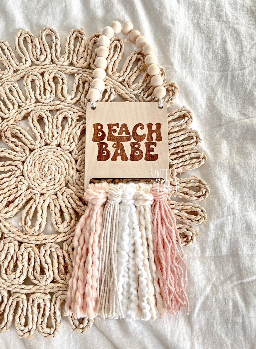 Beach Babe Cave| Girls Room Decor | Girls Nursery | Ocean Theme Nursery ...