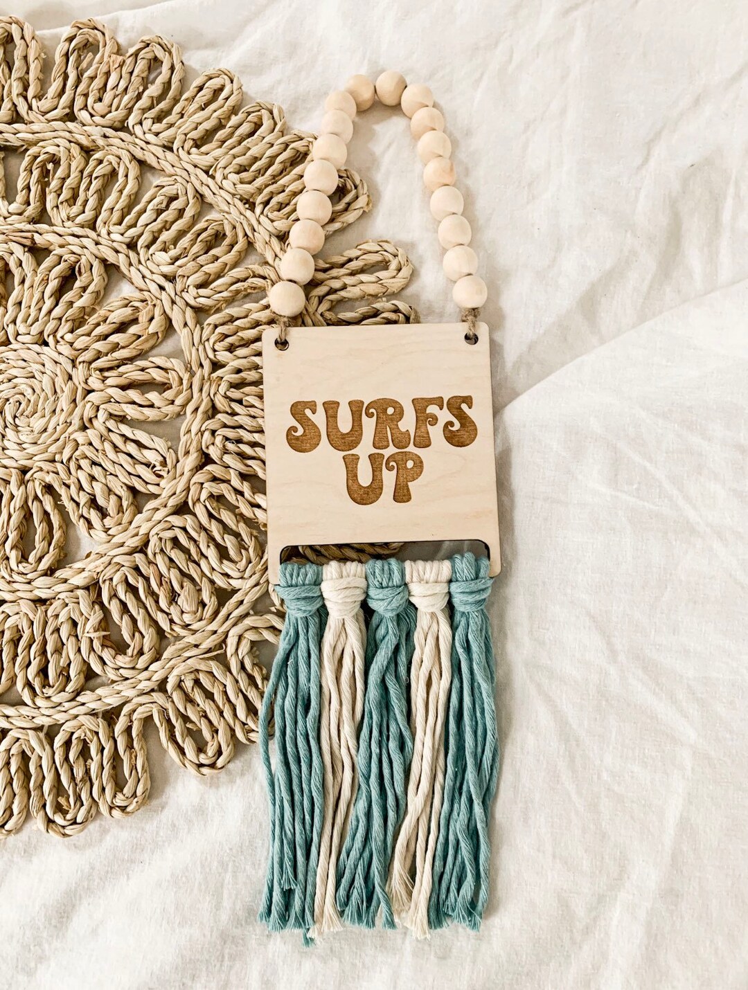 Surfs up Nursery Sign | Boys Room Decor | Boys Nursery | Wooden Hanging ...