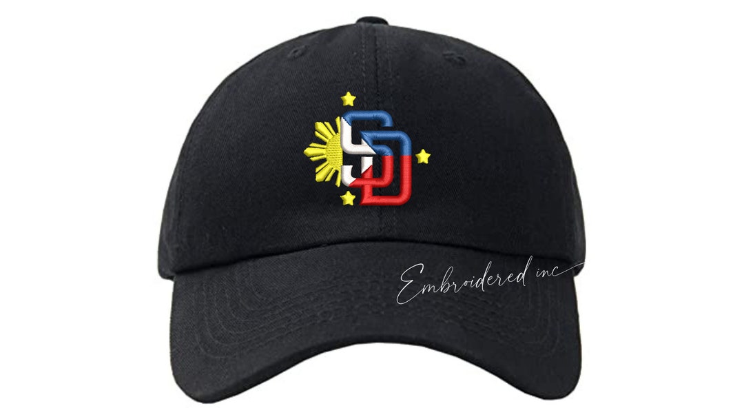 Embroidered SD Filipino Flag Original Design Dad Hat - Etsy