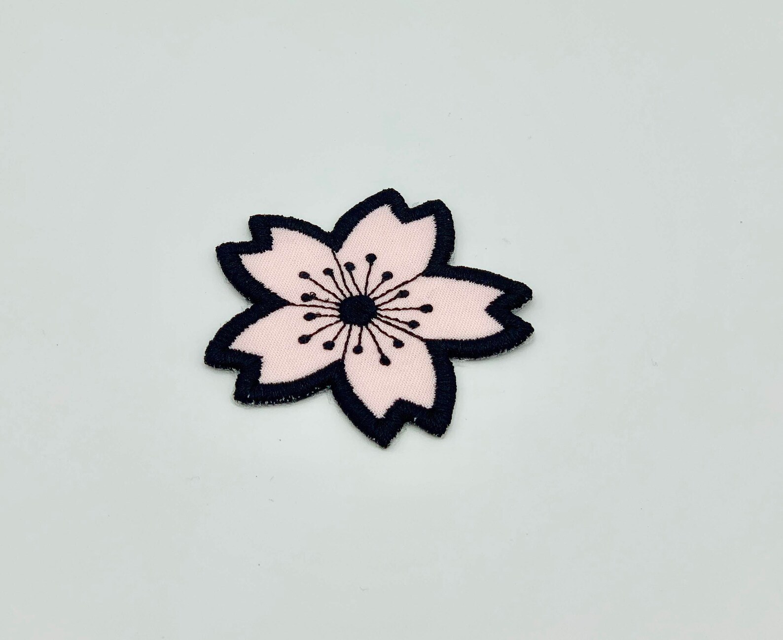 Embroidered Japanese Sakura Patch Iron-on Adhesive - Etsy