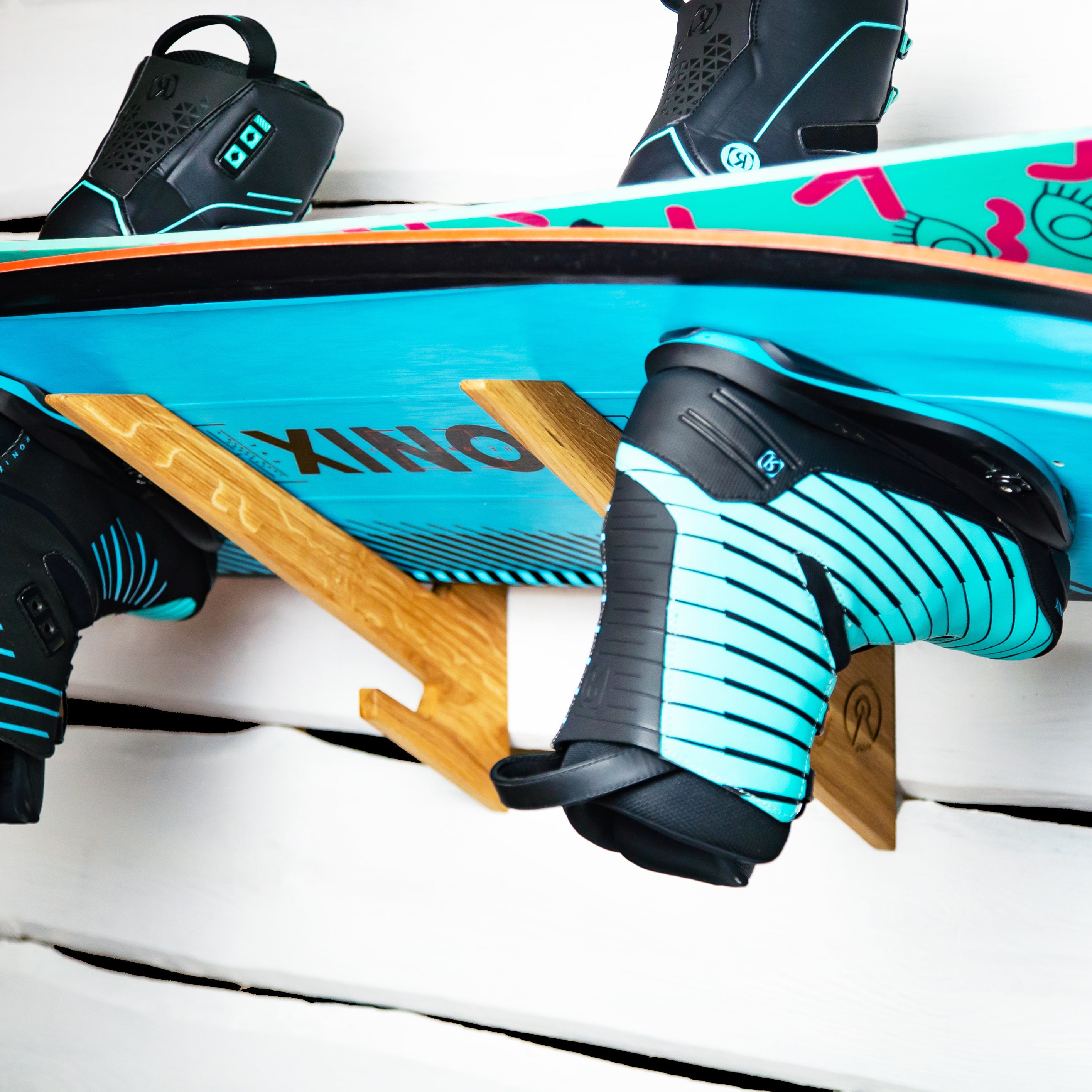 Wakeboard Rack-snowboard Rack Kiteboard Rack Horizontal Wall-mounted ...