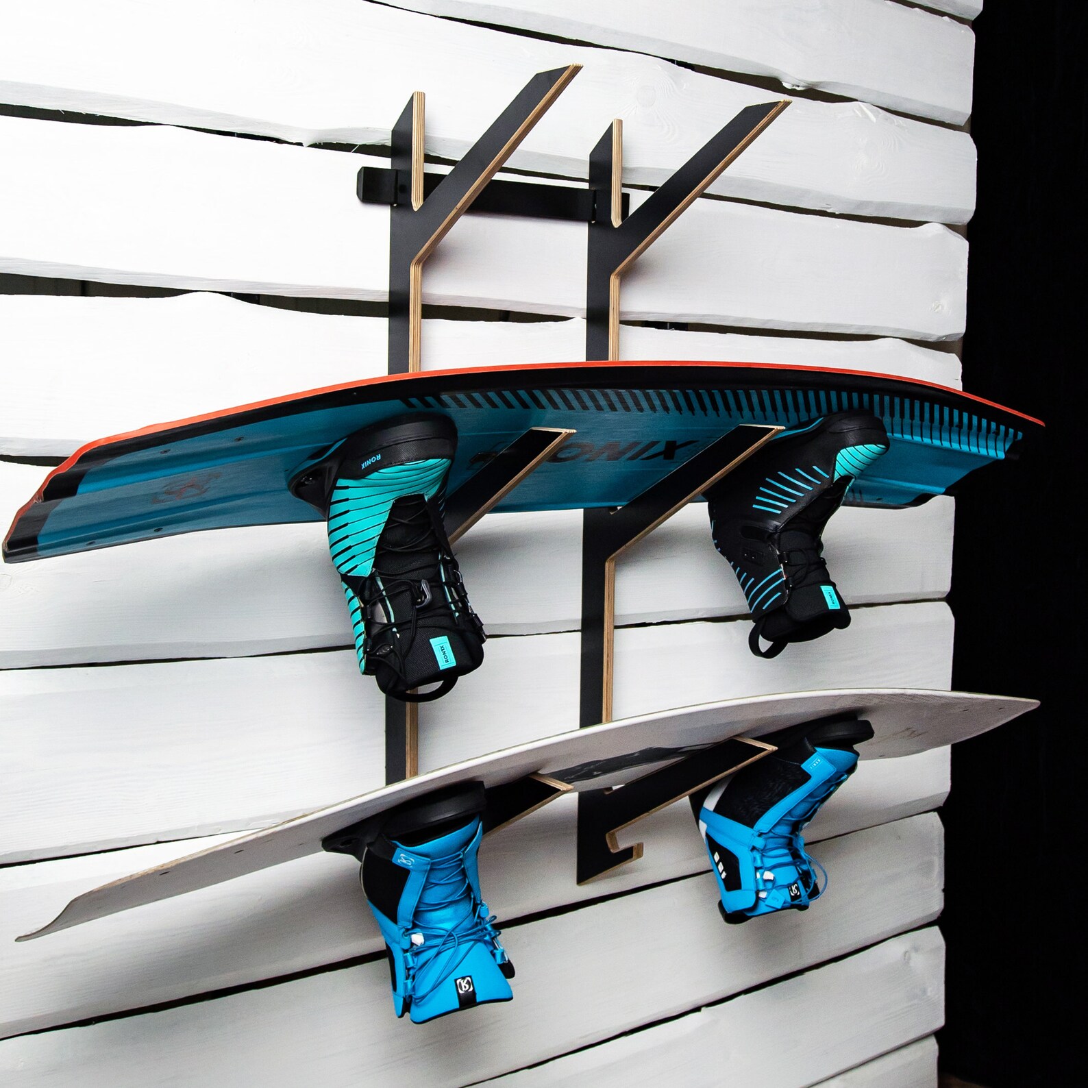 Wakeboard Rack-snowboard Rack Kiteboard Rack Horizontal Wall-mounted ...