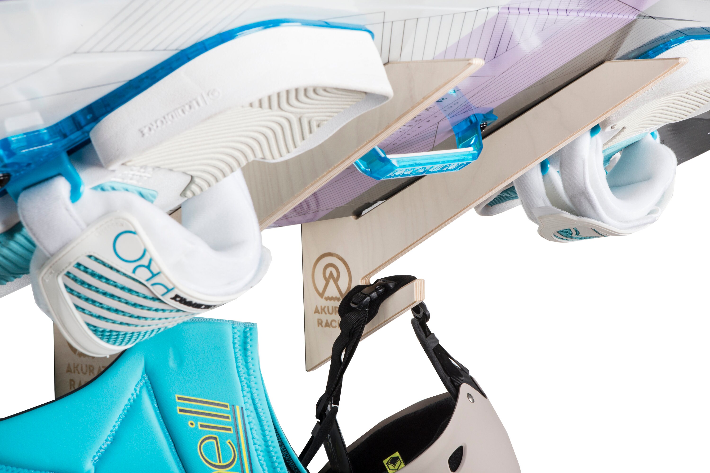 Snowboard Rack & Kiteboard Rack Plywood Horizontal - Etsy