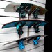 Wakeboard Rack-snowboard Rack Kiteboard Rack Horizontal Wall-mounted ...