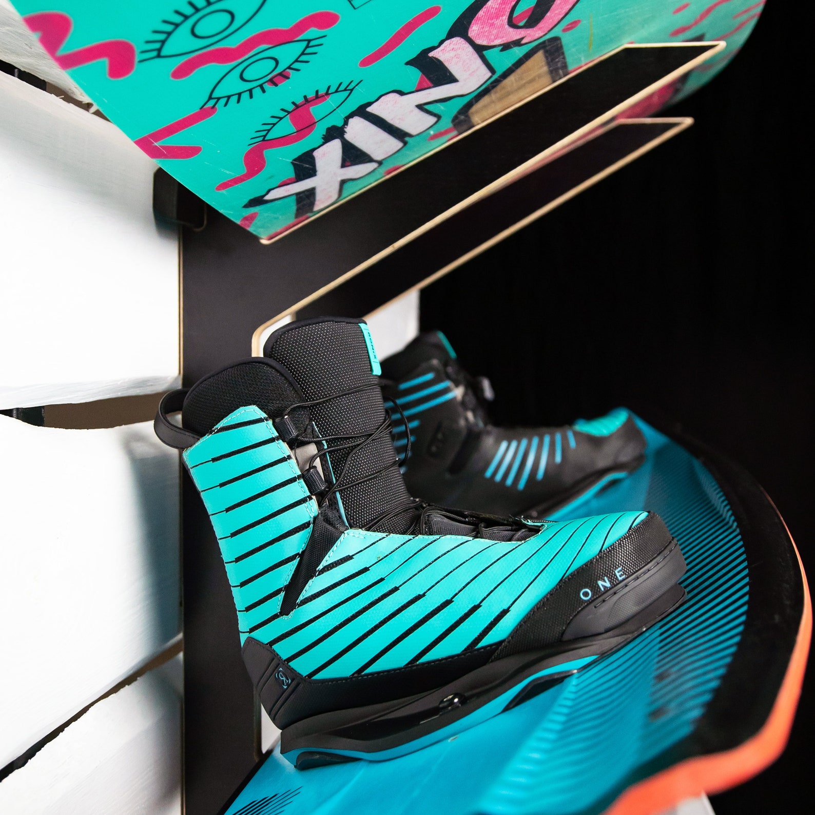 Wakeboard Rack-snowboard Rack Kiteboard Rack Horizontal Wall-mounted ...