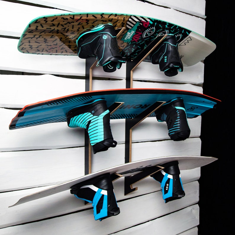 Wakeboard Rack-snowboard Rack Kiteboard Rack Horizontal Wall-mounted ...