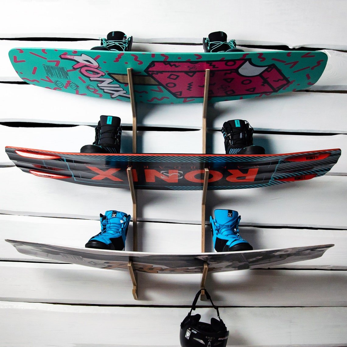 Wakeboard Rack-snowboard Rack Kiteboard Rack Horizontal Wall-mounted ...