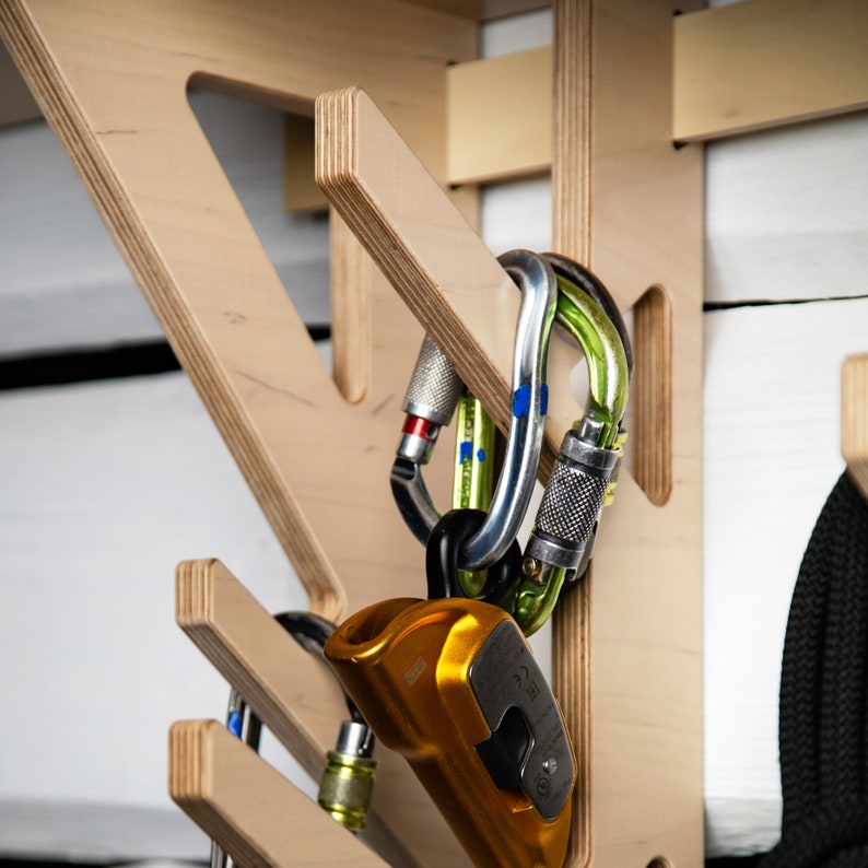 The ALPINISTA Hiking Storage Shelf-climbing Gear Rack - Etsy