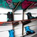 Wakeboard Rack-snowboard Rack Kiteboard Rack Horizontal Wall-mounted ...