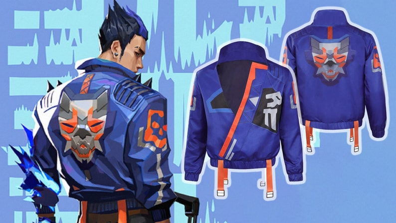 Yoru Cosplay Valorant Costume 3D Print Jacket Coat Outfits - Etsy UK