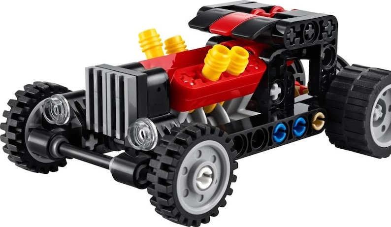 Hot Rod Car LEGO Technic Poly Bag #30735 - Etsy