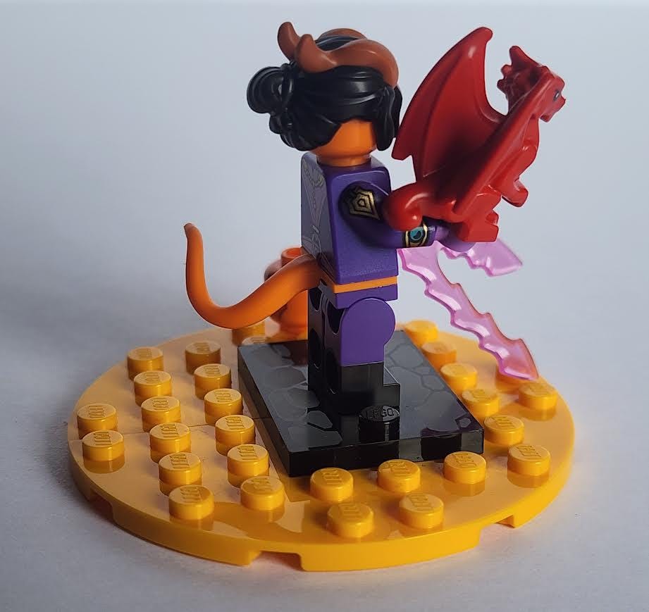 Tiefling Sorcerer LEGO Dungeons & Dragons NEW Minifigure 71047 - Etsy