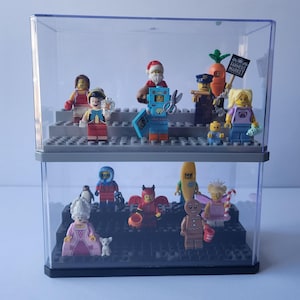 Lego Minifigure Display Case - Etsy