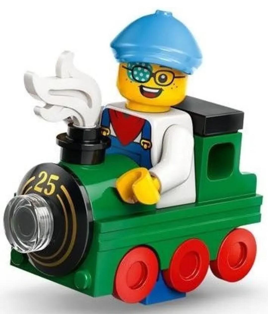 Train Kid LEGO Minifigure Series 25 70145 RETIRED Collectible 10 - Etsy