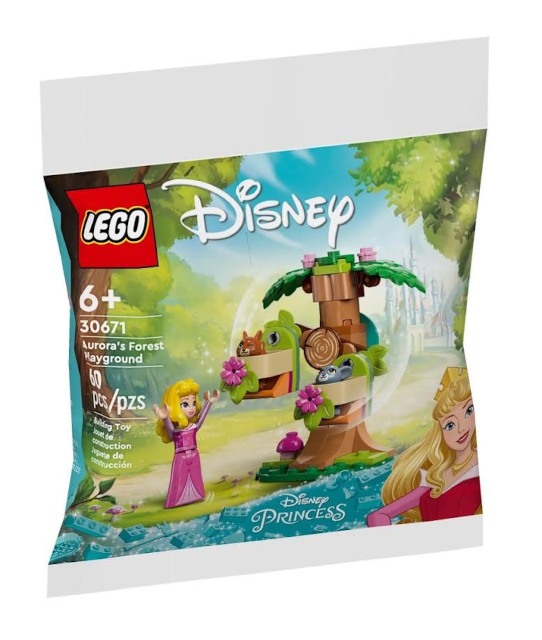 Aurora's Forest Playground LEGO Disney Poly Bag ~ 30671 - Etsy