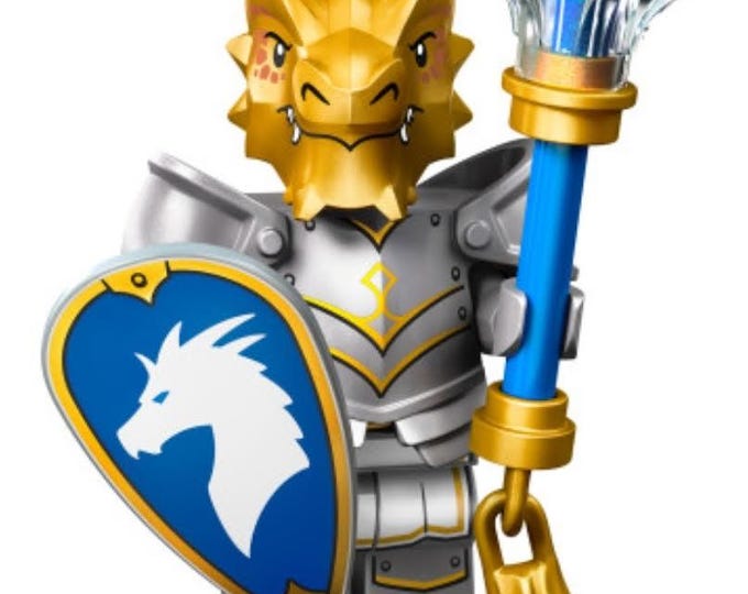 Dragonborn Paladin LEGO Dungeons & Dragons NEW Minifigure ~ 71047 - Etsy