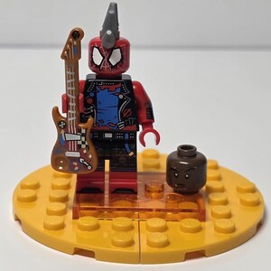 Spider-punk Across the Spider-verse RETIRED Minifigure ~ 71050 - Etsy