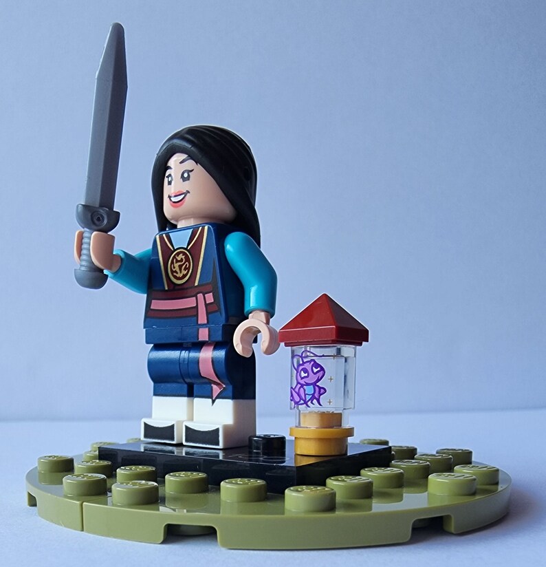 Mulan LEGO Disney 100th Anniversary Minifigure RETIRED Series - Etsy