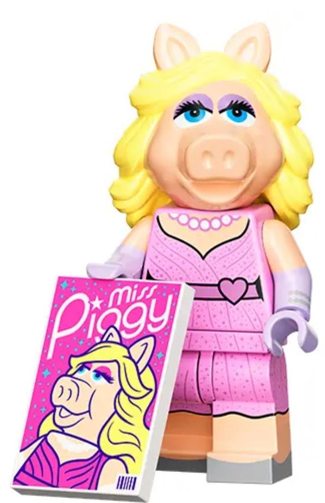 Miss Piggy LEGO Muppets Minifigure 71033 RETIRED ~ Collectible #6 - Etsy