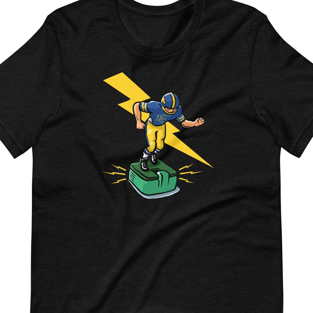 Electric Football Player T-shirt - Etsy
