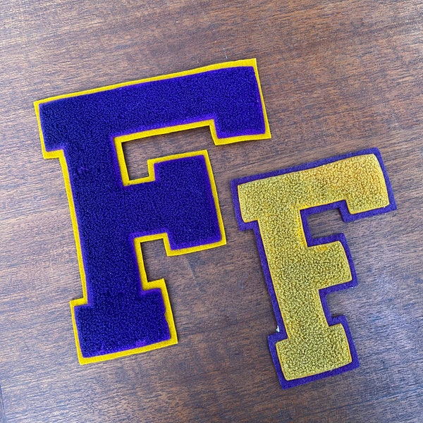 Letter F Patch - Etsy