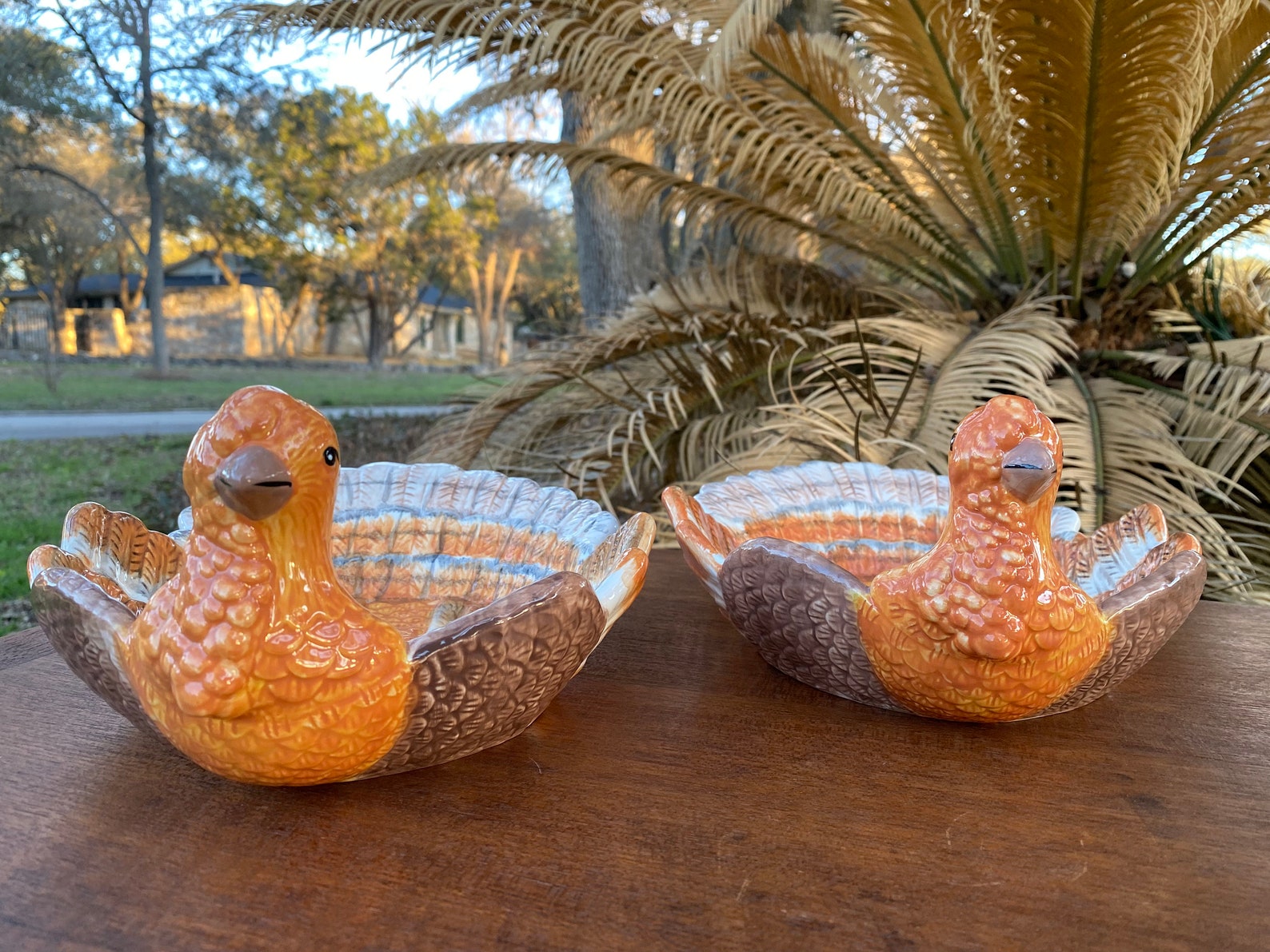 Vintage Kate Williams Global Design Connections Ceramic Embossed Turkey ...