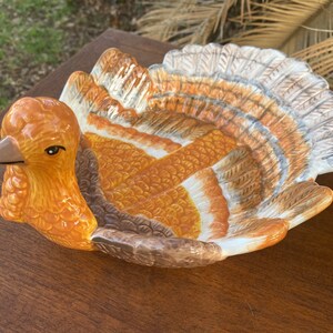 Vintage Kate Williams Global Design Connections Ceramic Embossed Turkey ...