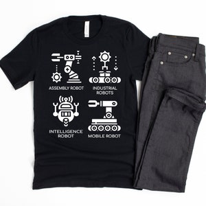 Robot Shirt, Robot Gift, Alien, Alien Shirt, Aliens, Gifts for Boys ...