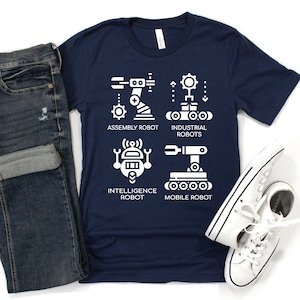 Robot Shirt, Robot Gift, Alien, Alien Shirt, Aliens, Gifts for Boys ...