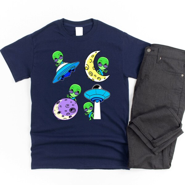 Alien Shirt - Etsy