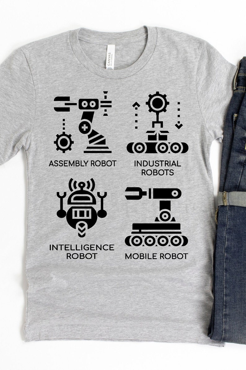 Robot Shirt, Robot Gift, Alien, Alien Shirt, Aliens, Gifts for Boys ...