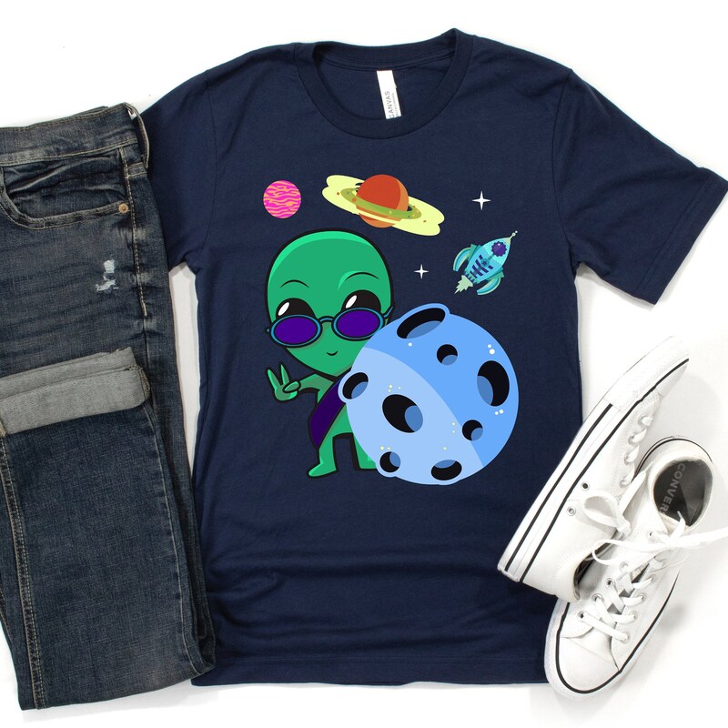 Alien Shirt - Etsy