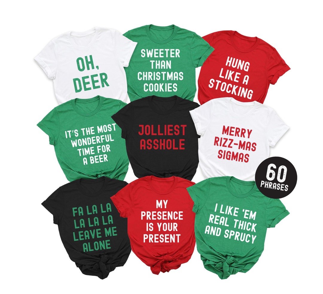 Funny Family Christmas Shirts, Christmas Shirt, Funny Christmas Party ...