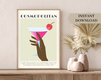 Cosmopolitan Print - Etsy