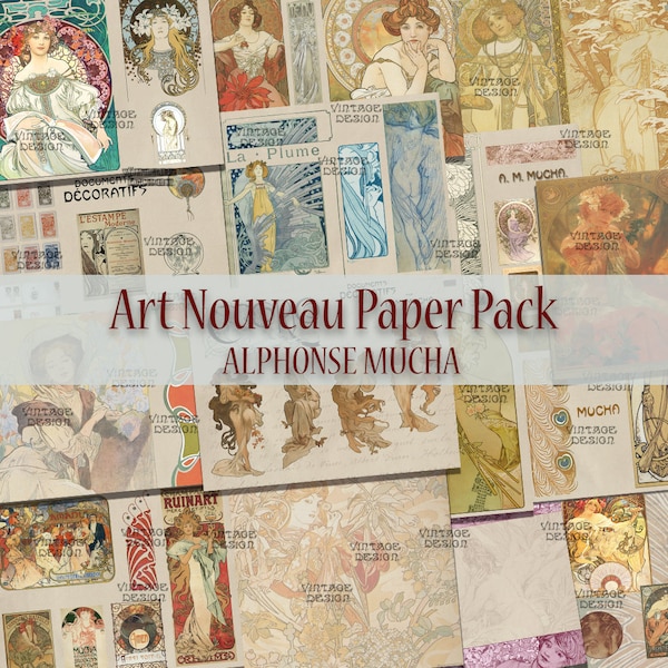 Alphonse Mucha - Etsy