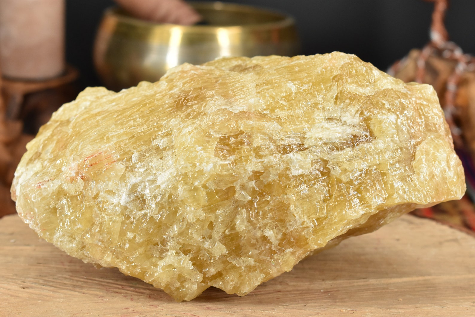 Pineapple Calcite Rough Chunk - Etsy