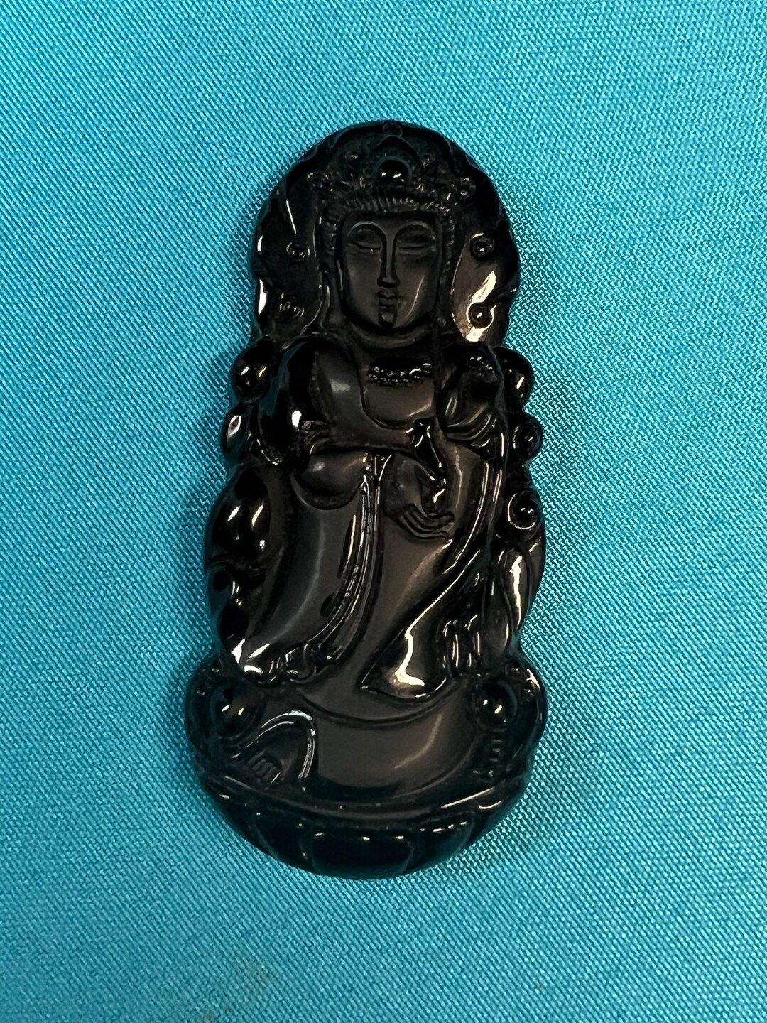 Black Obsidian Figure - Etsy