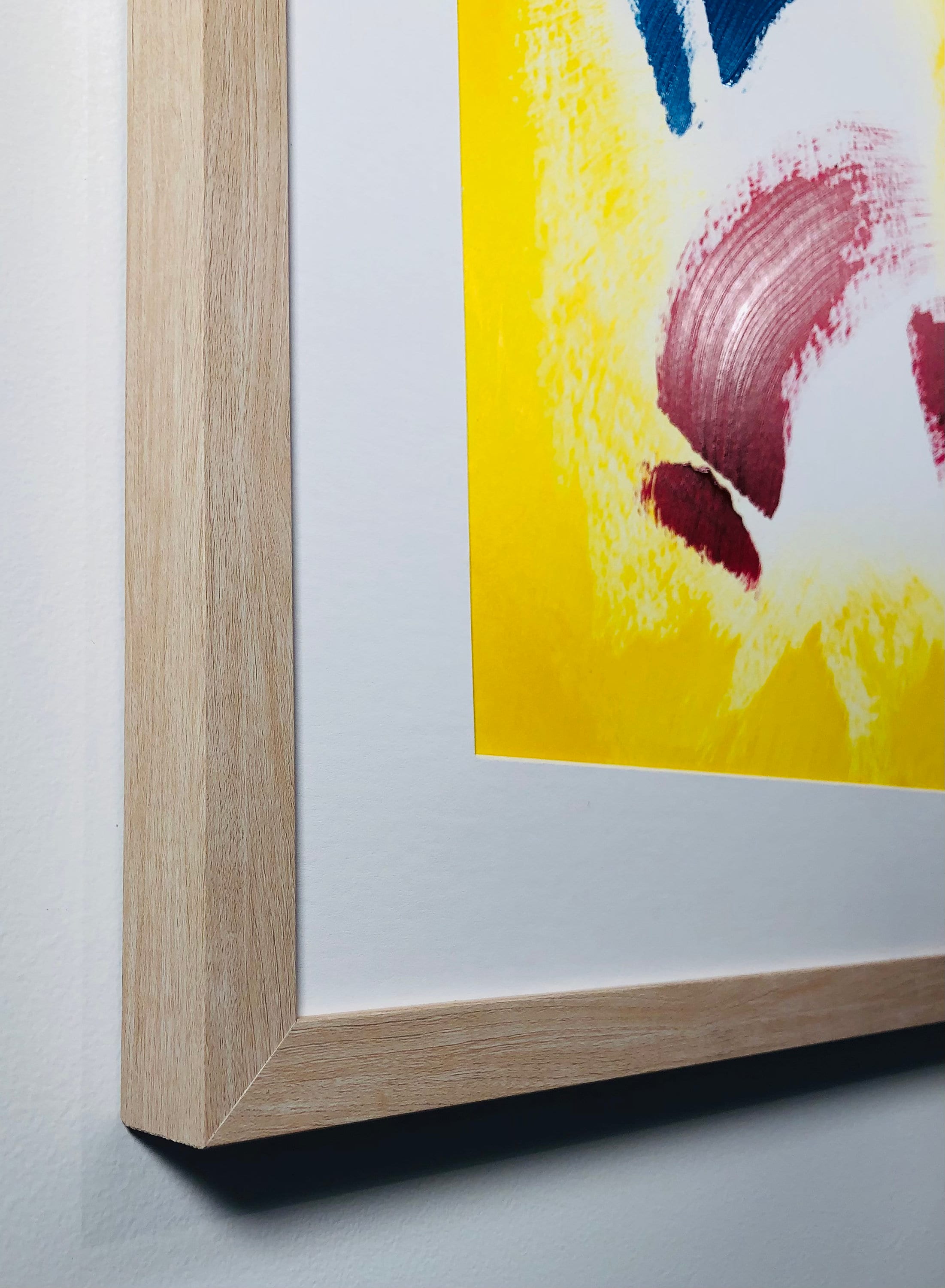 Artists Just The Frame-Natural Slim Solid Wood Picture Frame-Great for ...