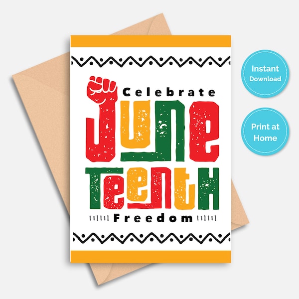 Juneteenth Greeting Cards - Etsy