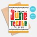 Juneteenth Greeting Card | Juneteenth Gift | Juneteenth Decor ...