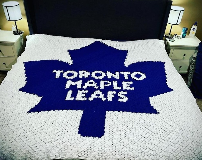 Edmonton Oilers Twin/queen Size Crochet Pattern - Etsy Canada