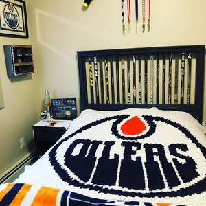 Edmonton Oilers Twin/queen Size Crochet Pattern - Etsy Canada