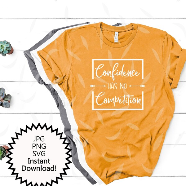 Confidence Svg - Etsy