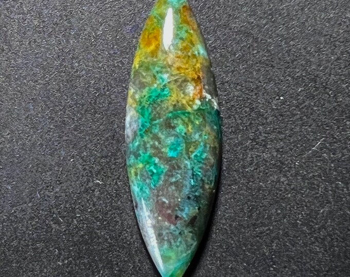 Parrot Wing Jasper Long Cut Cabochon 42 X 13 X 6 Mm - Etsy