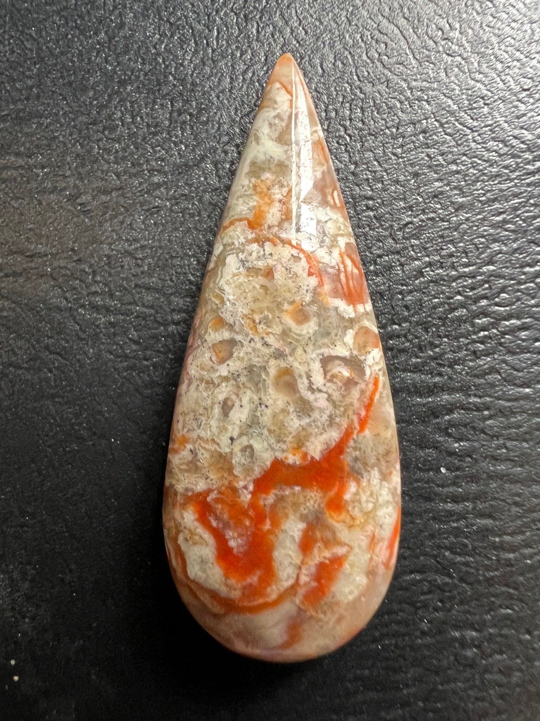 Coprolite Long Teardrop Cabochon… 15.5 X 40 X 5.5 Mm - Etsy