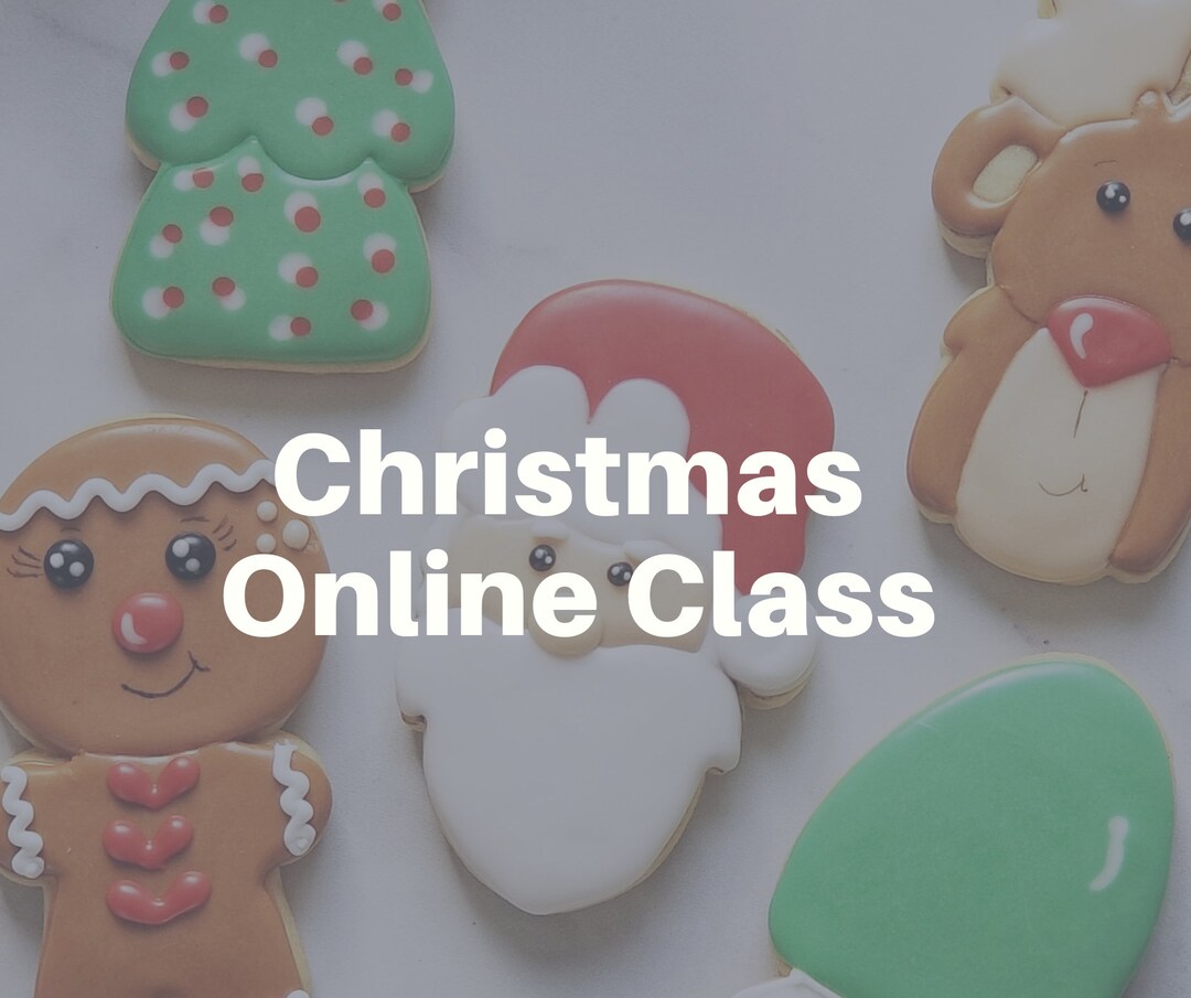 Christmas Online Cookie Class - Etsy