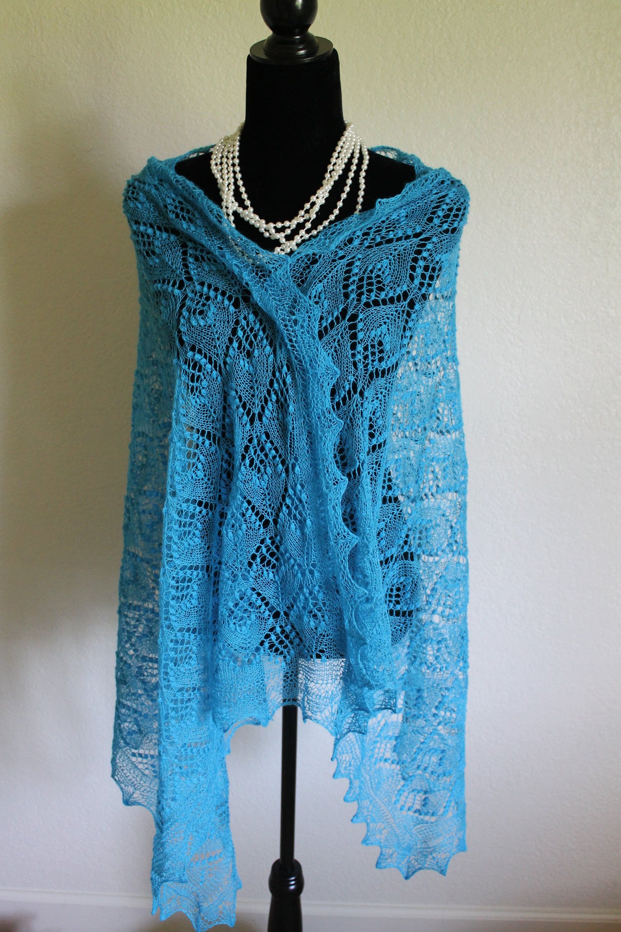 Knitted Estonian Lace Haapsalu Shawl - Etsy
