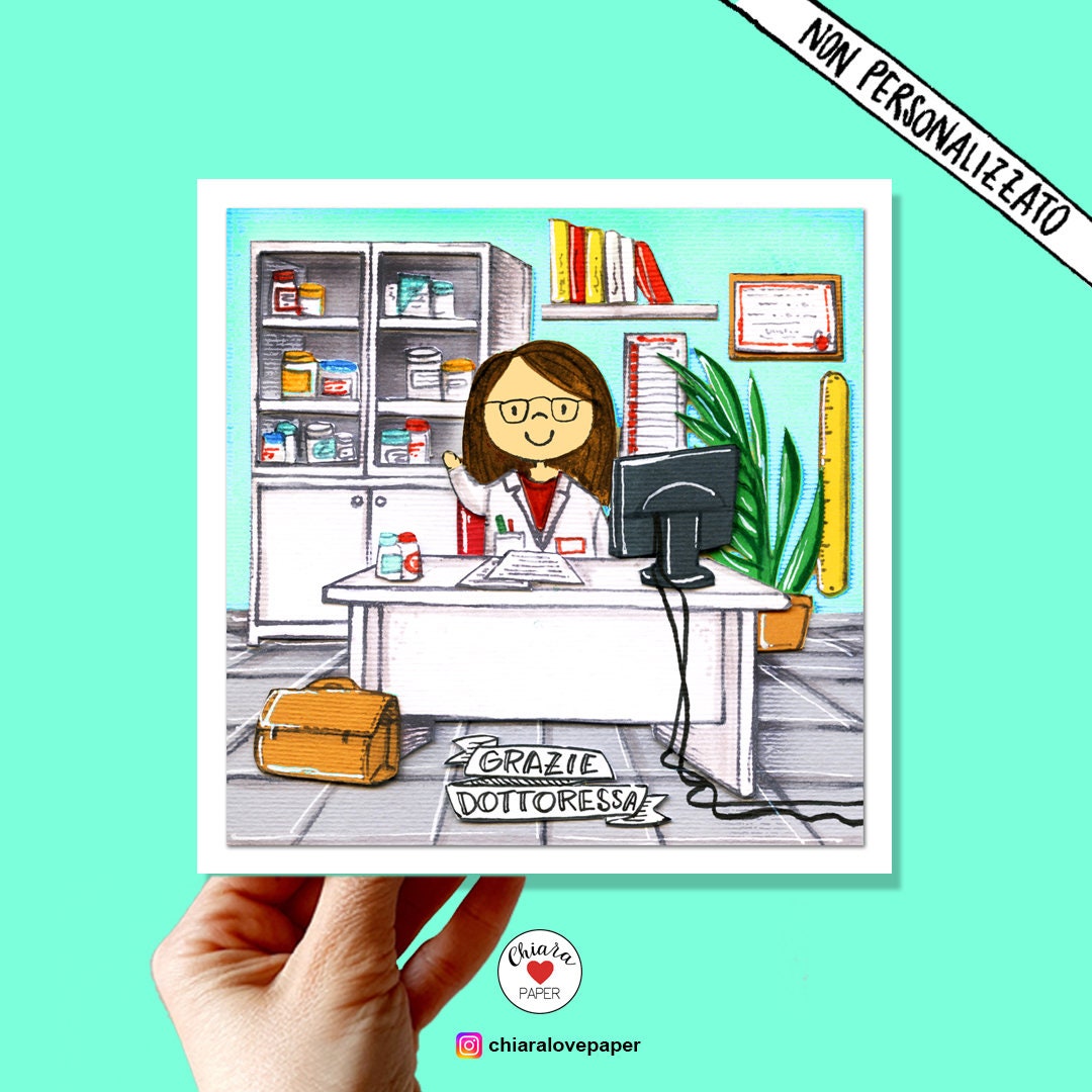Pediatrician or Doctor Thank You Card - Etsy